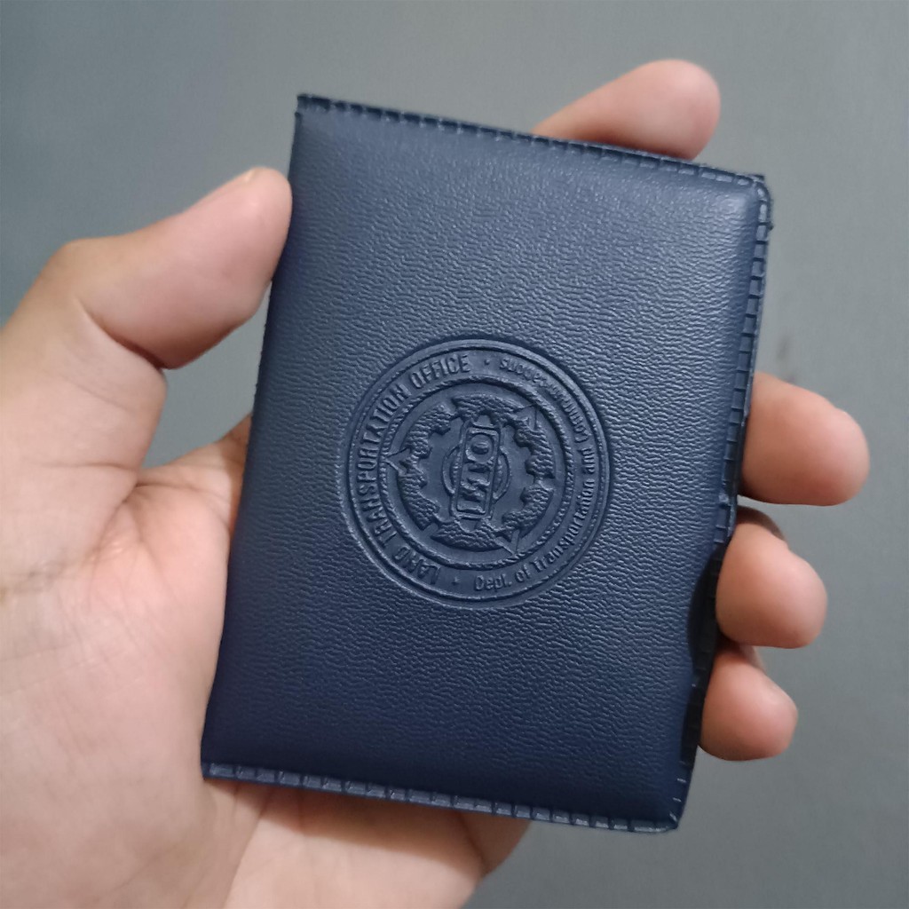 LTO Drivers License Card Holder Gordon Material Embossed LTO Logo ...