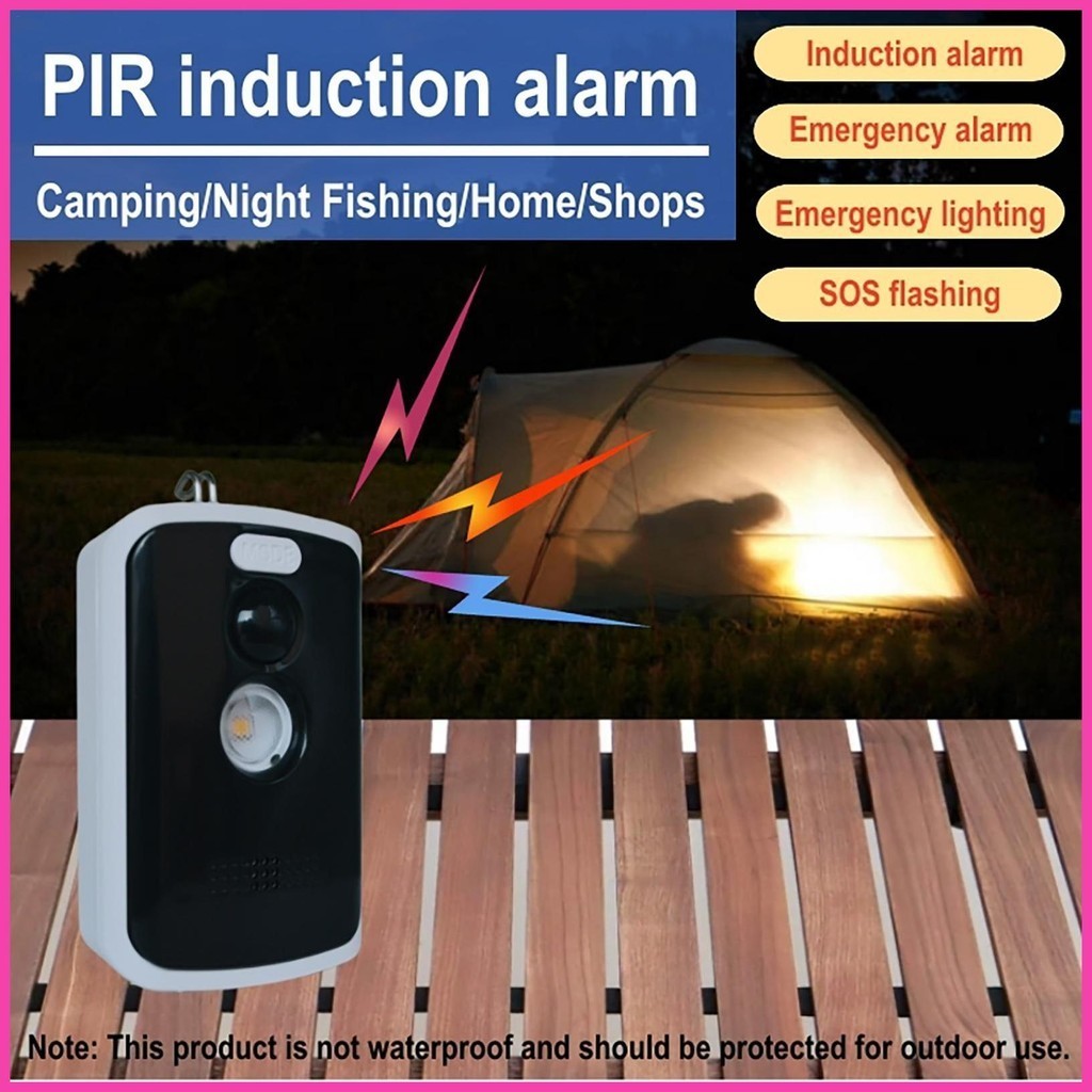 Camp Safe Perimeter Alarm Motion Sensor Camping Alarm with 125db High ...