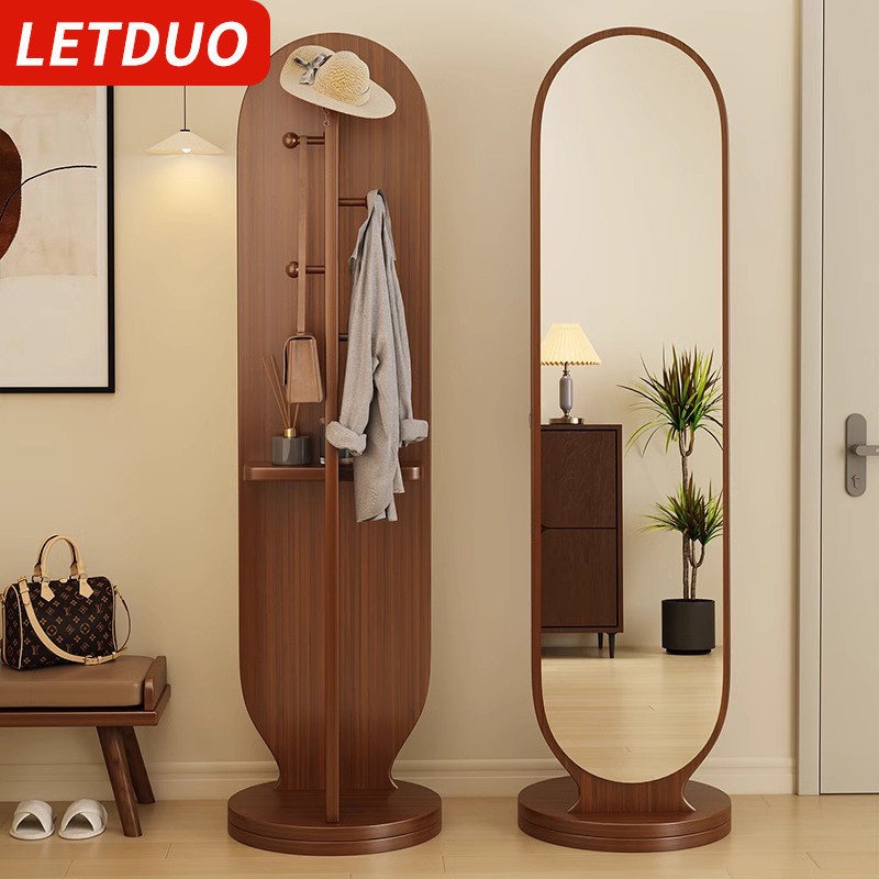Redo Rotating Dressing Mirror Full-Length Floor Mirror for Home Bedroom ...
