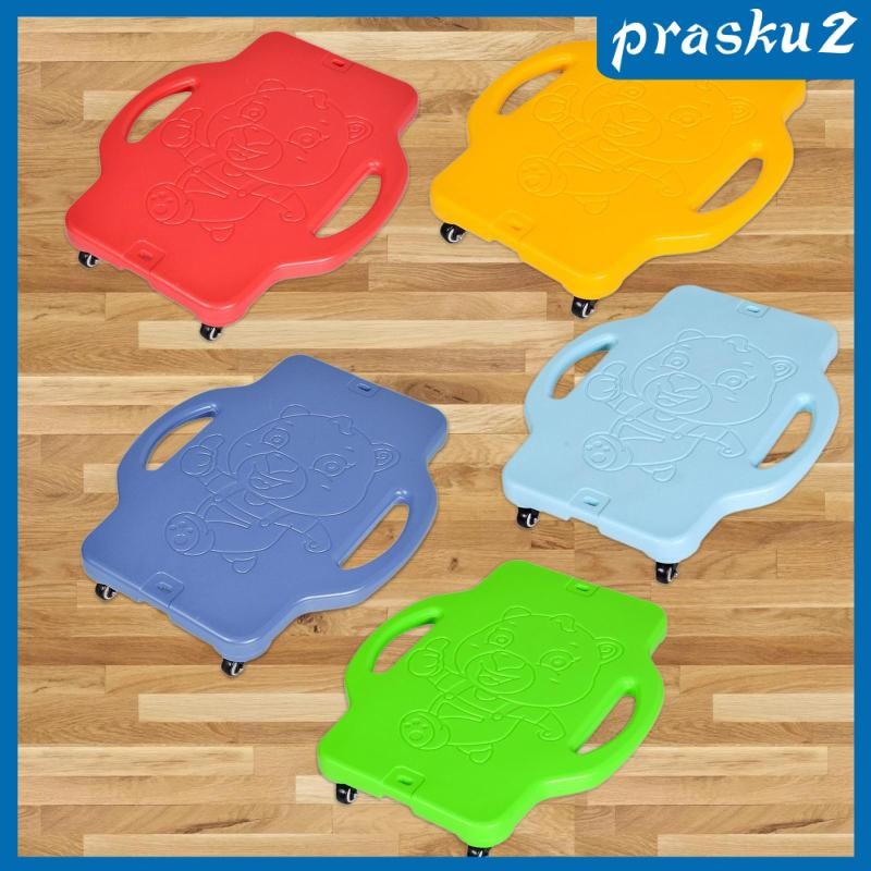 [Prasku2] Sports Sport Flat Scooter for Kids Children with Casters Game ...