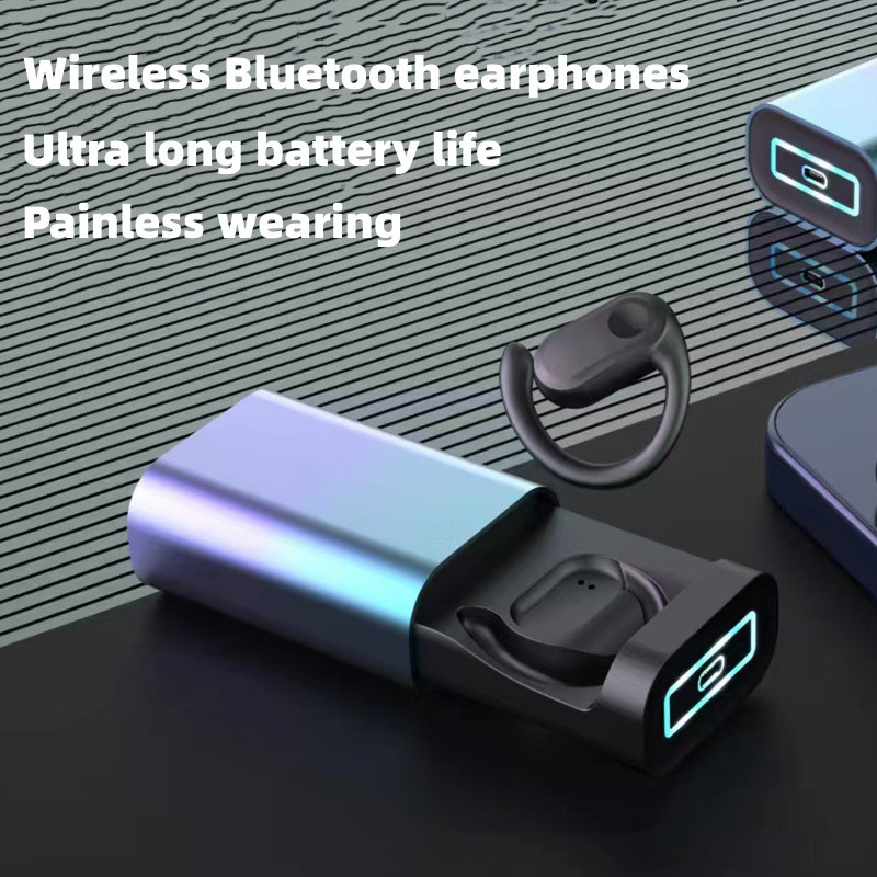 TWS new non in ear Bluetooth earphones with ultra long battery life V5 ...