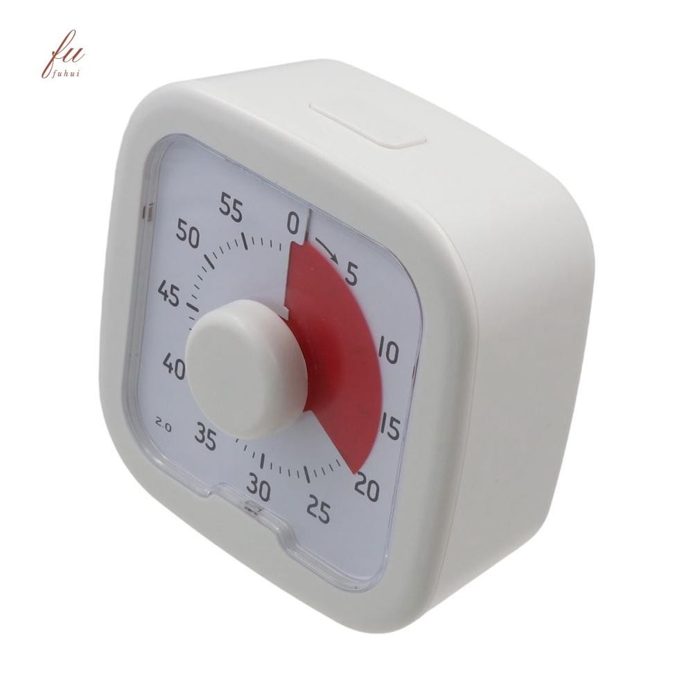 FUHUI Visual Timer, Silent 60-Minute Countdown Timer, Convenient with ...