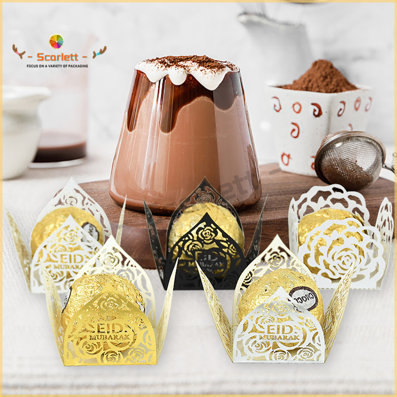 [50pcs/lot] Hari Raya Aidilfitri Chocolate Wrappers Paper / Exquisite ...