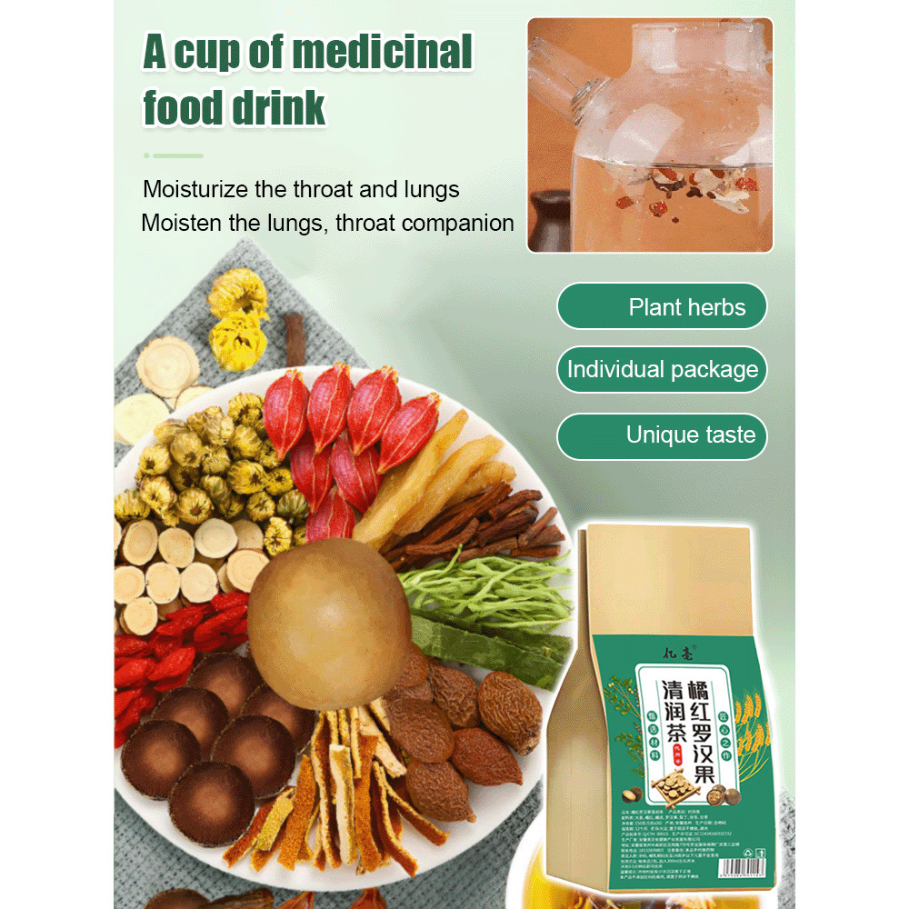 Tangerine Red Tangerine Peel Luo Han Guo Clear Tea Combo Moisturizing ...