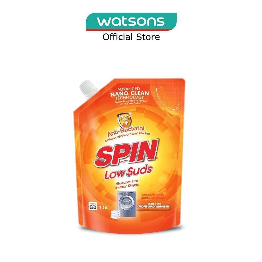 SPINMATIC LOW SUDS Low Suds Laundry Liquid Detergent Refill (Anti ...