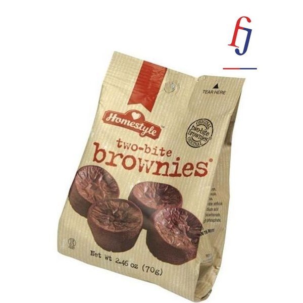 Homestyle Two-Bite Brownies 70g | Shopee Singapore