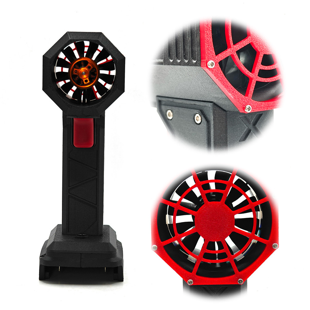 Rotary Air Turbo Jet Fan 50mm Brushless Motor Violent Fan Thrust 1KG ...