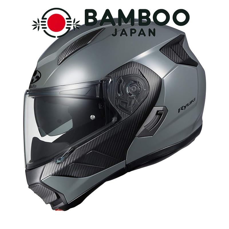 OGK KABUTO Bike Helmet System RYUKI, Medium Gray (Size: XL) | Shopee Singapore