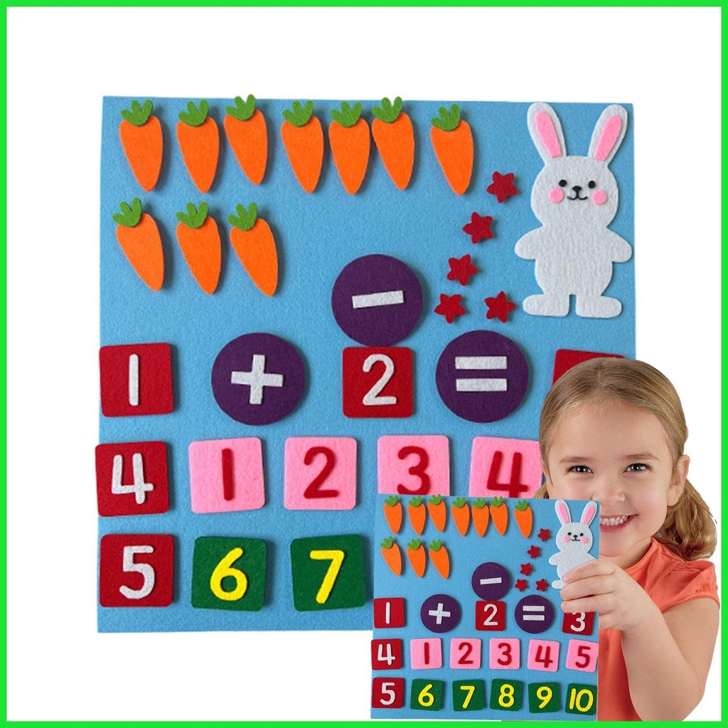 Learning Addition and Subtraction Toys Numeracy Skills Game Preschool ...