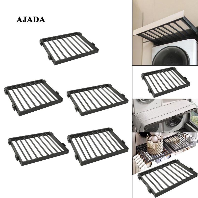 [ Laundry Drying Rack above Washing Machine Retractable with Sliding ...