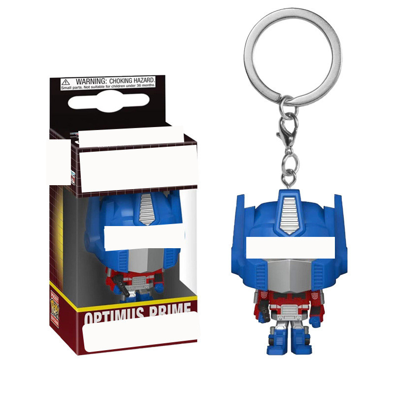 Transformers Merchandise Pendant Optimus Prime Figure Toy Keychain ...