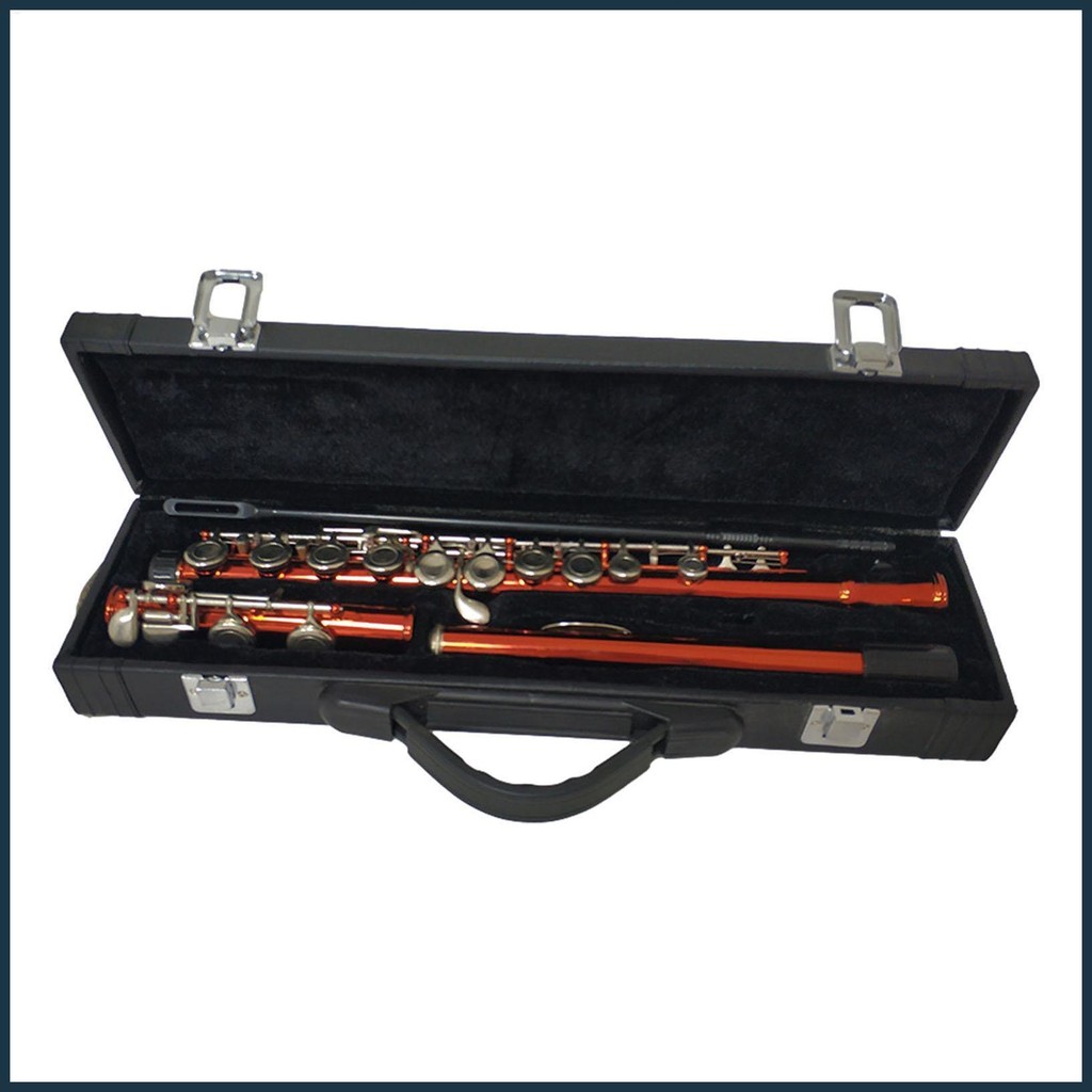 16 Holes Flute Carrying Bag 16-Key Flute Bag Hard Storage Case ...