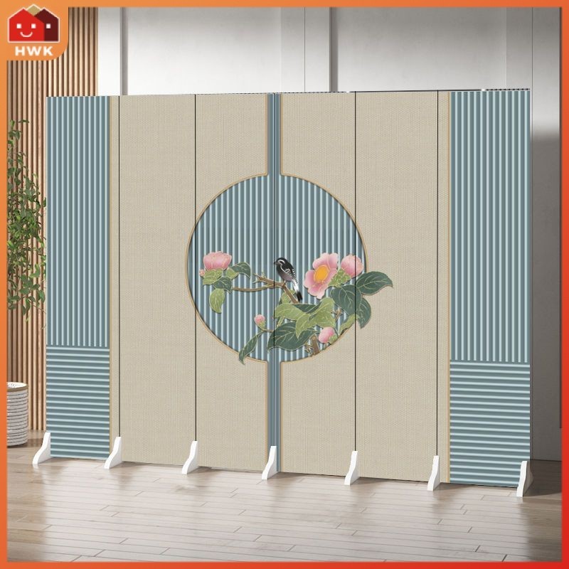 Chinese Style Subareas Screens Simple Modern Living Room Folding Mobile ...