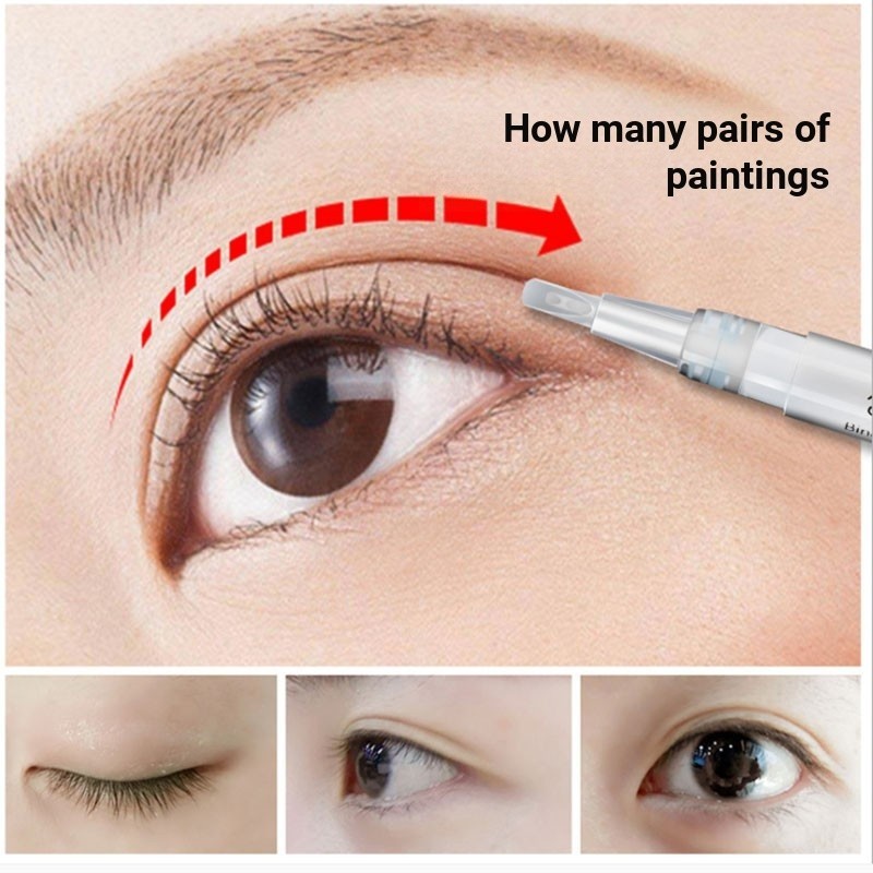 Japanese Korean Popular Big Eye Double Eyelid Natural Invisible ...