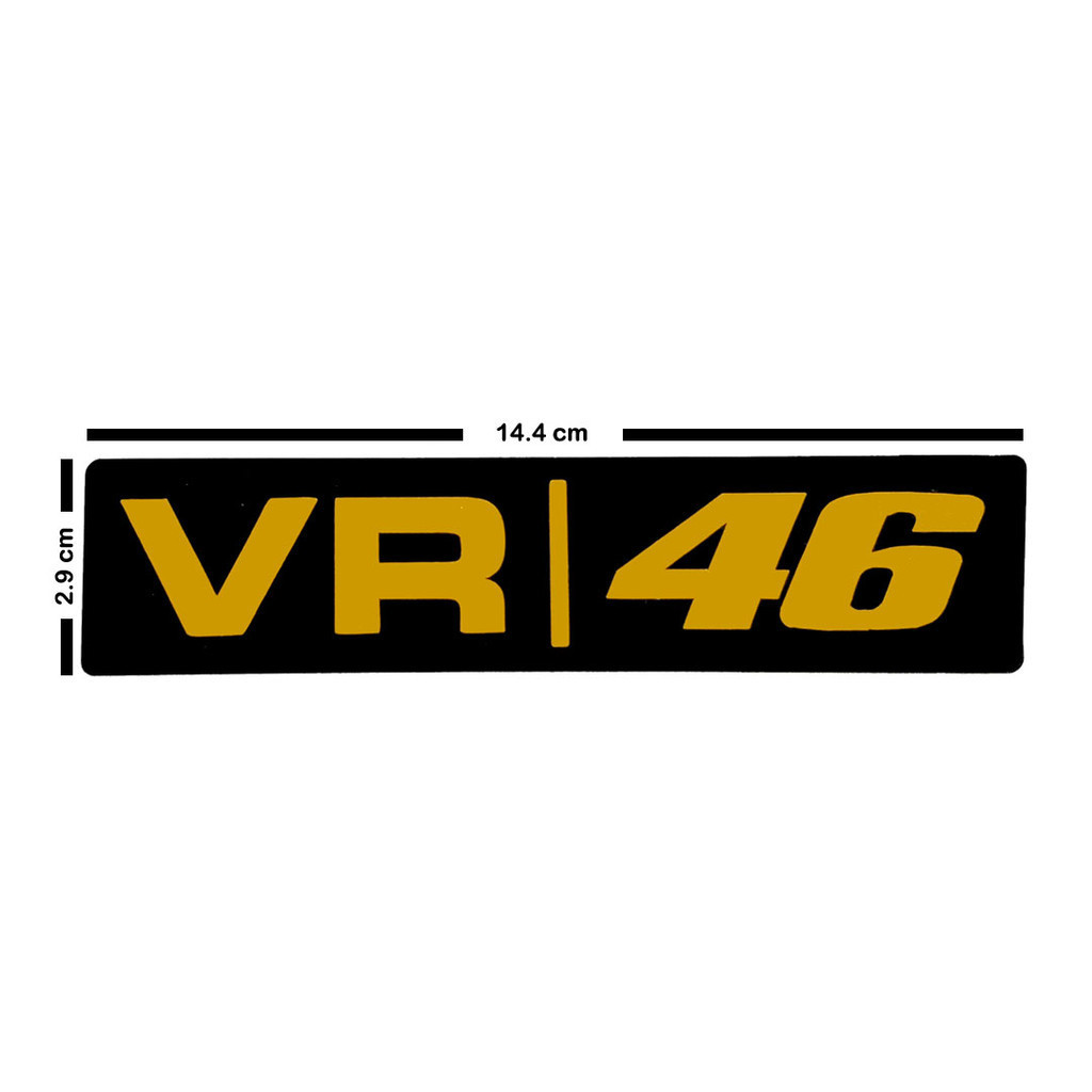 Sticker Potong Sticker Motor VR 46 Reflex ST108 Tampal Luar | Shopee ...
