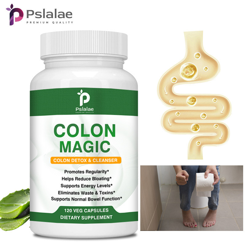 Pslalae Colon Cleanse Detox Formula - Purifies deep intestinal waste ...
