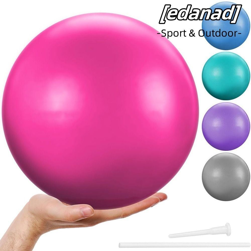 EDANAD Yoga Ball, PVC Indoor Pilates Exercise Gym Ball, Easy Inflation ...