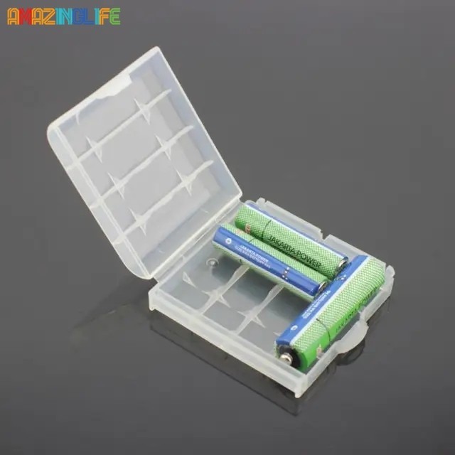 [Top Selection] Small Size Battery Holder Box 5-Grid Battery Case for ...