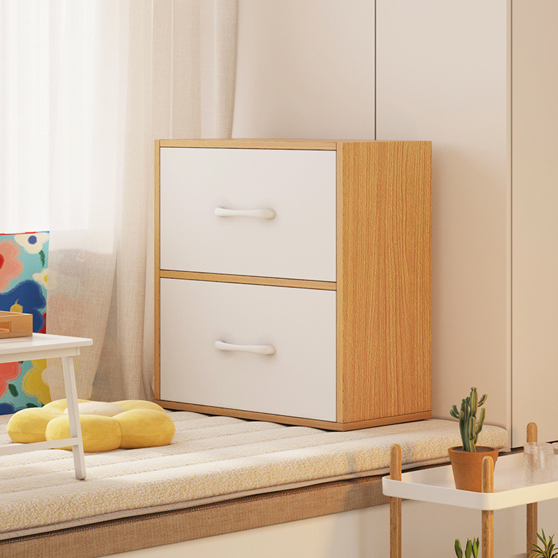 Bay Window Cabinet Storage Cabinet Floor-standing Simple Bookshelf ...