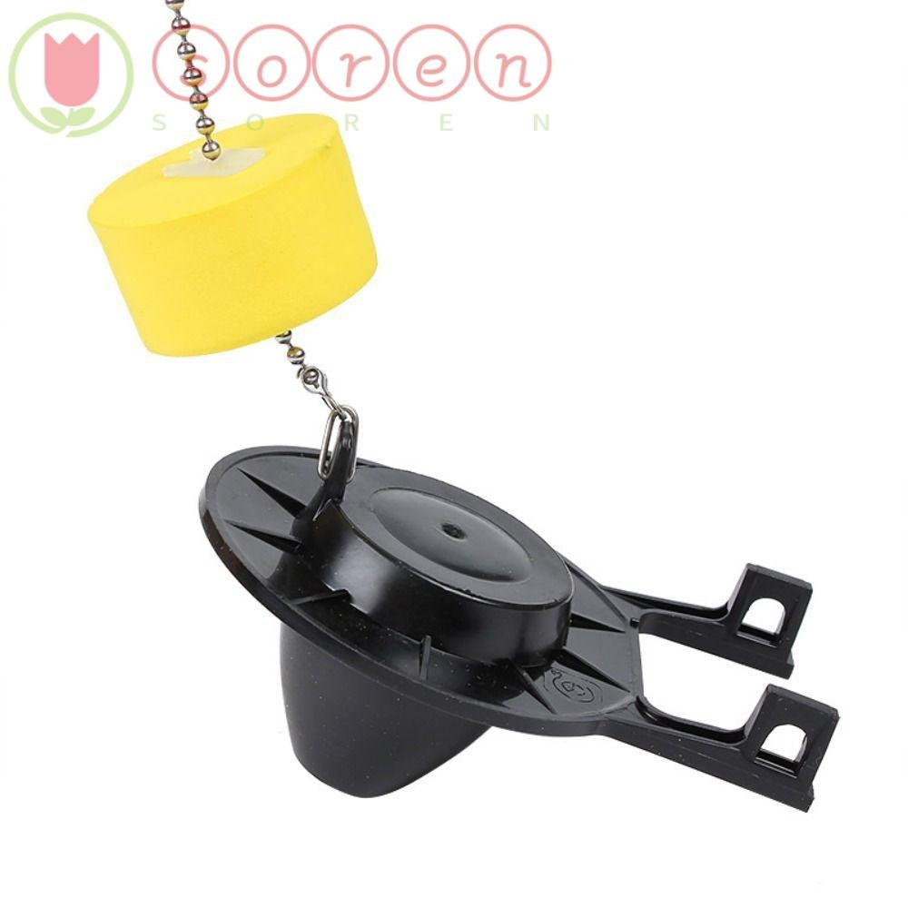 SOREN Toilet Flapper, Black 2 Inch Toilet Flapper Replacement Kit ...