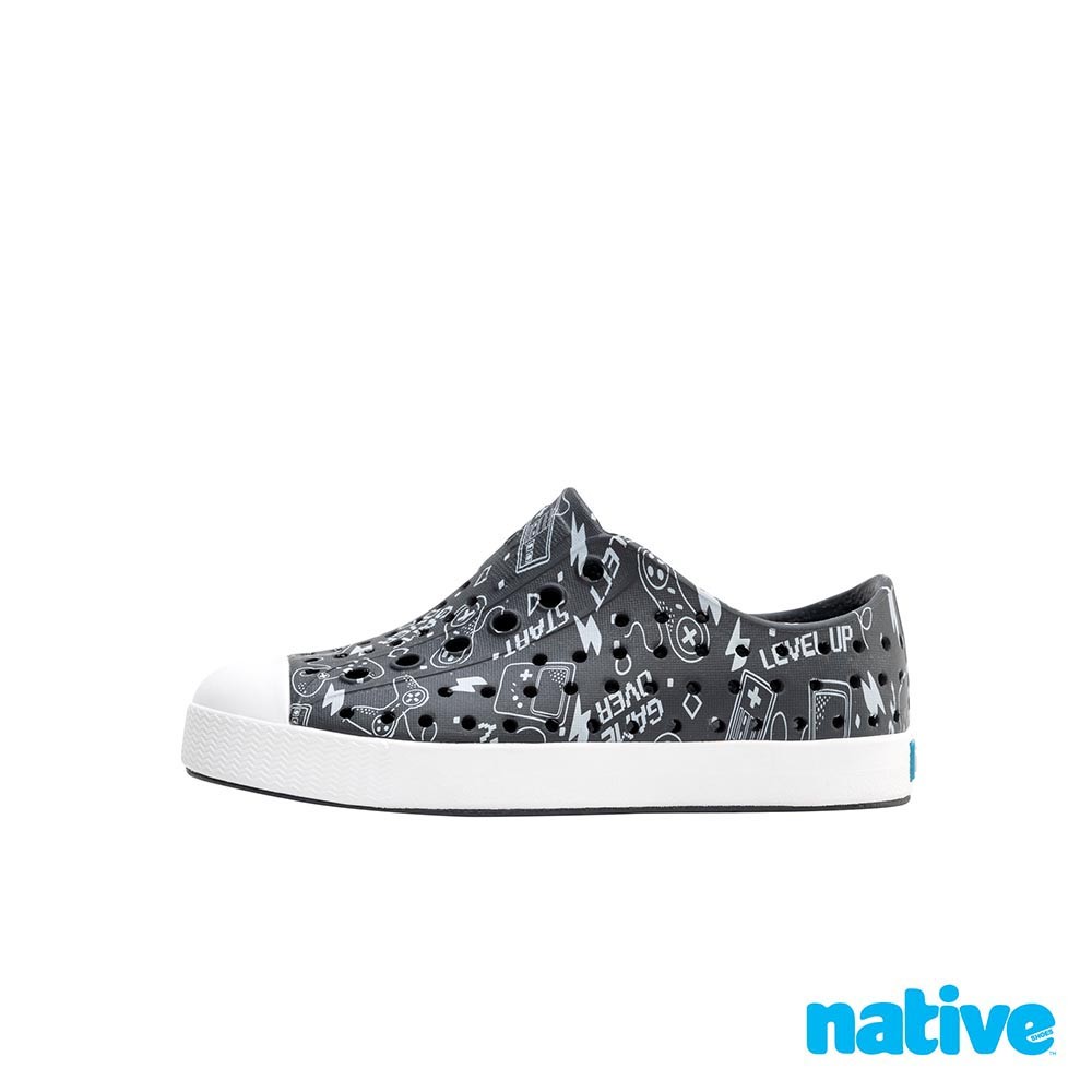 Native Jefferson Print Child Gravity Grey/ Shell White/ Gamer | Shopee ...