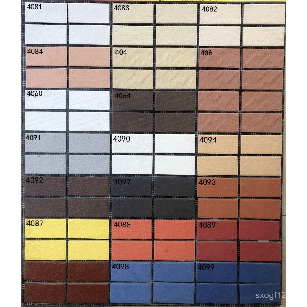 Small Porcelain Tile Exterior Wall Tiles Mountain and Water Textured ...