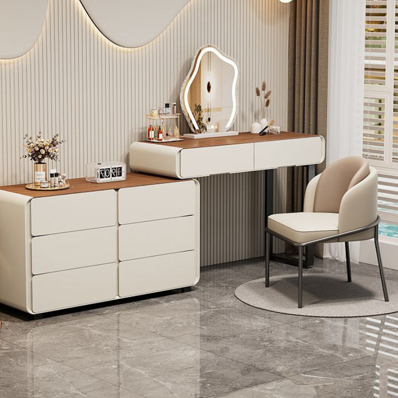 Dressing Table Bedroom Drawer Integrated Dressing Table Small Apartment ...