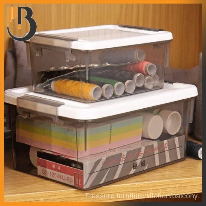 Transparent mini storage box LEGO toy parts block classification ...