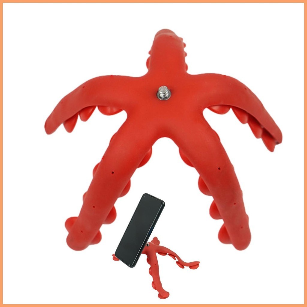 Octopus Phone Holder Suction Flexible 5 Tentacles Suction Camera Holder ...