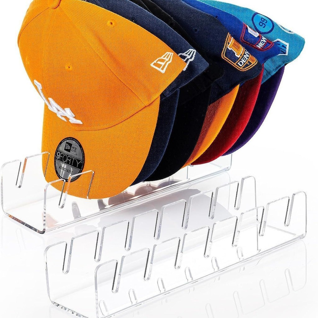 Hat Stand for Baseball Caps Hat Organizer Shelf Acrylic Hat Organizer ...