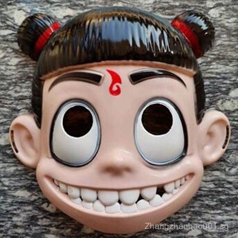 SG June 1st Nezha: The Rebirth of the Dragon King Nezha Mask Human Face ...