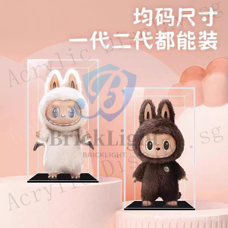 ️First Second Generation zimomo White Cloudy Angel labubu display ...