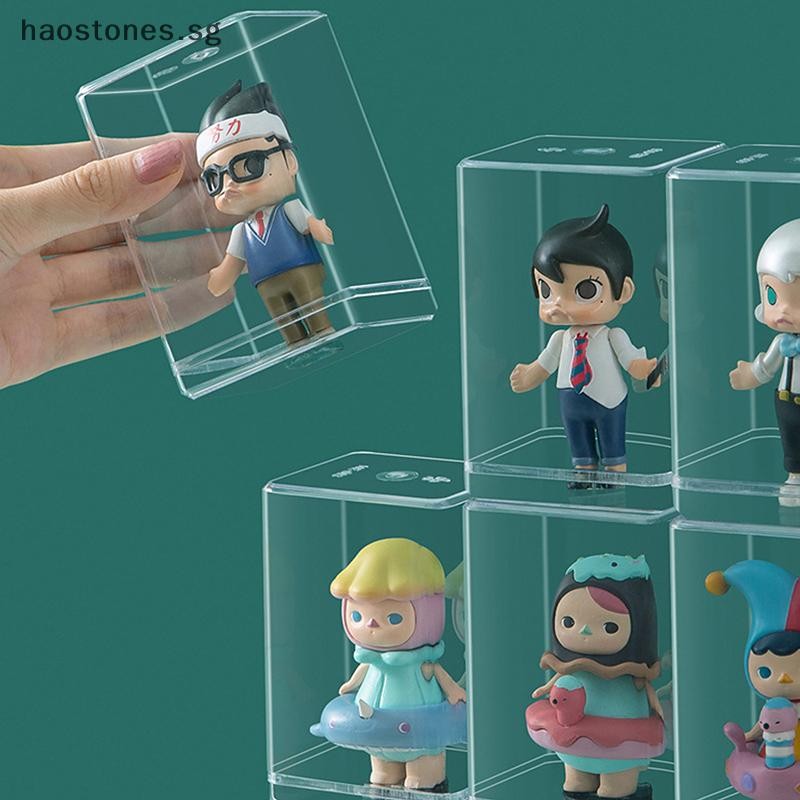 Hao Transparent Acrylic Display Case Dustproof Storage Countertop Box ...