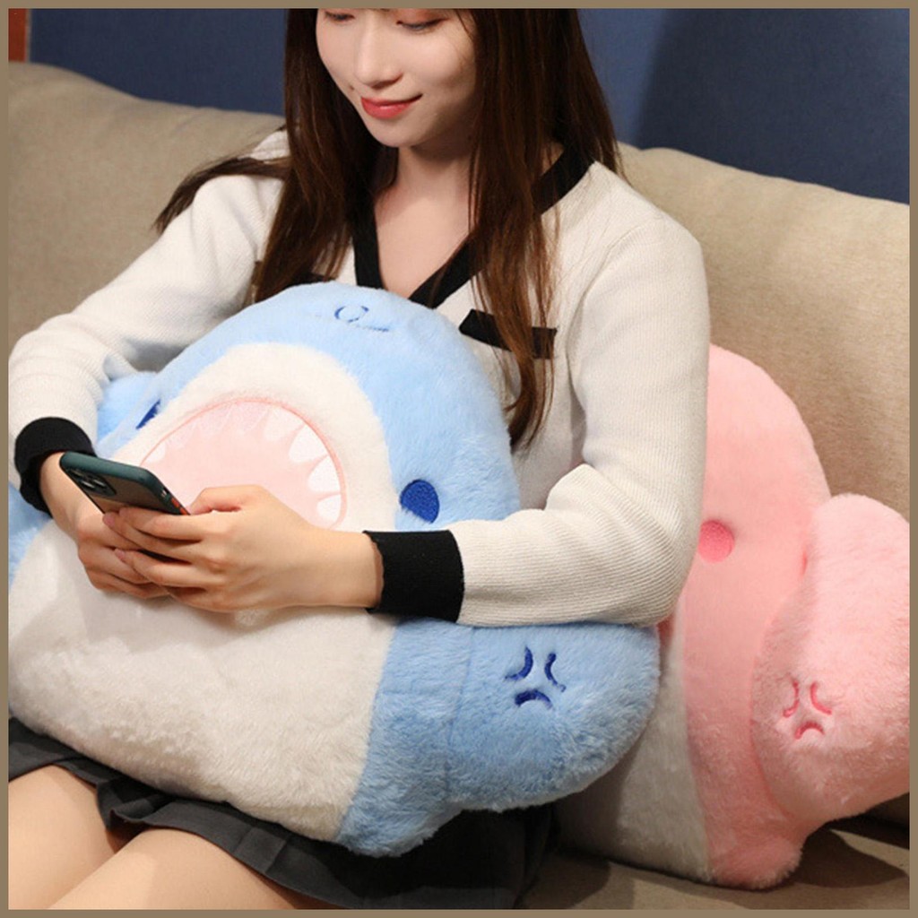 Muscle Shark Stuffed Animal Cute Muscle Shark Doll Sea Fish Animal ...