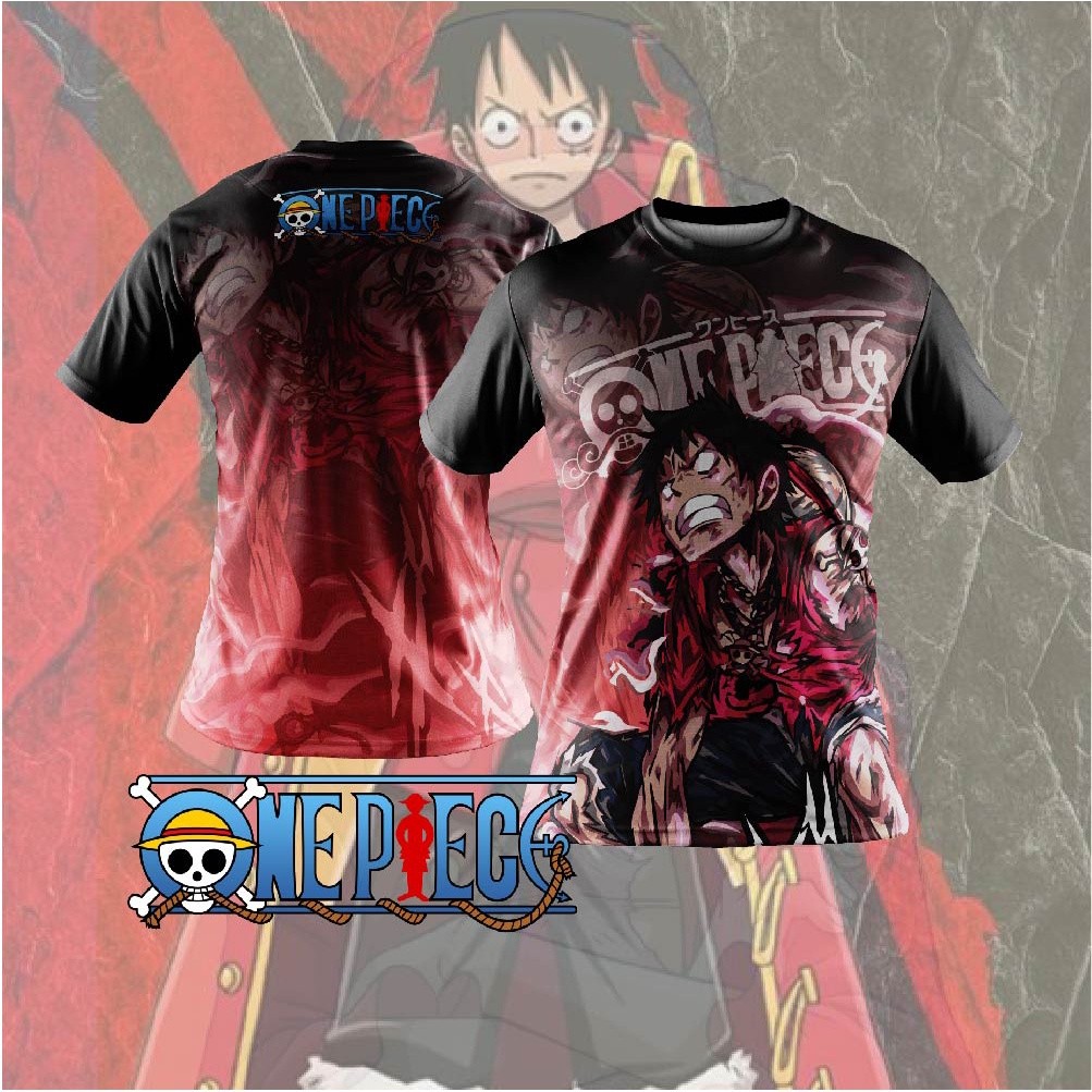 FAZZ - OP08 MONKEY D. LUFFY ONE PIECE ANIME JERSEY | Shopee Singapore