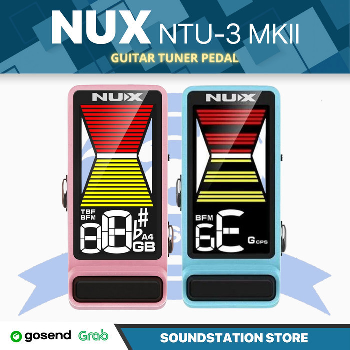 NUX Flow Tune MKII NTU3 Guitar & Bass Tuner Pedal NTU-3 Original ...