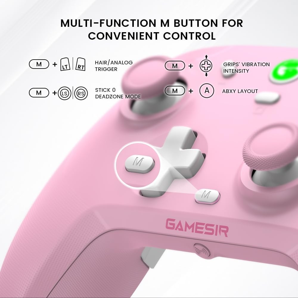 GameSir T4 Cyclone Pro Gamepad (PINK) | Shopee Singapore