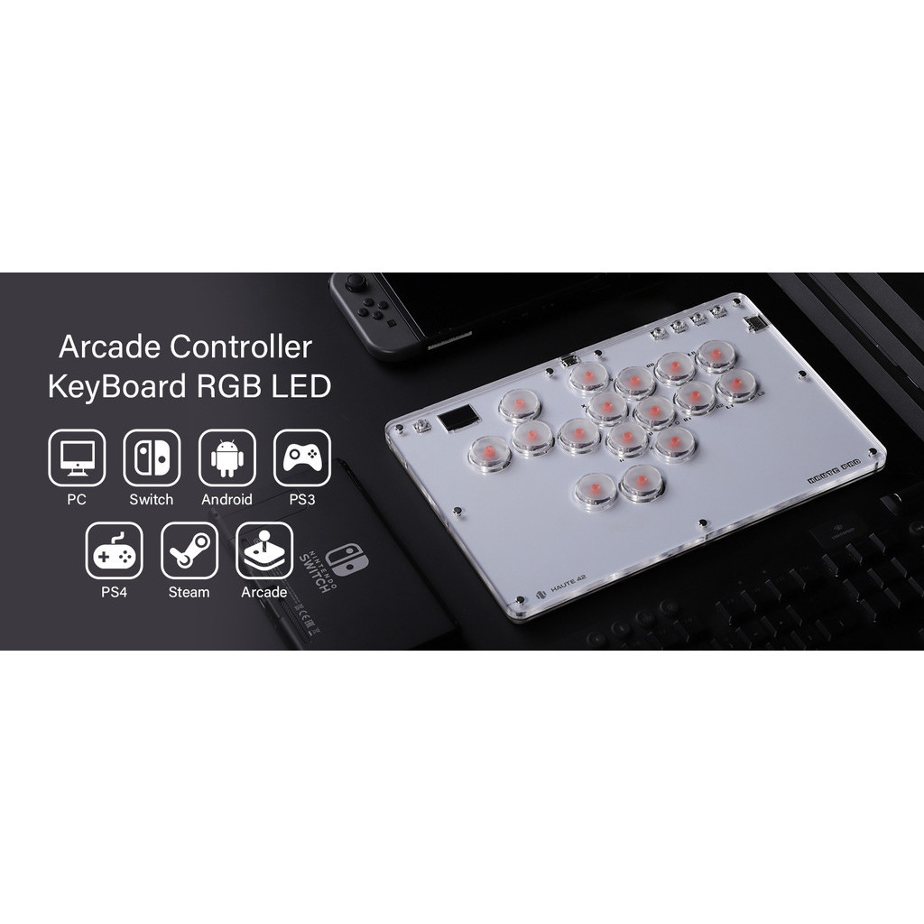 HAUTE 42 Arcade16Keys All-Button Gamerfinger with Turbo Functions ...