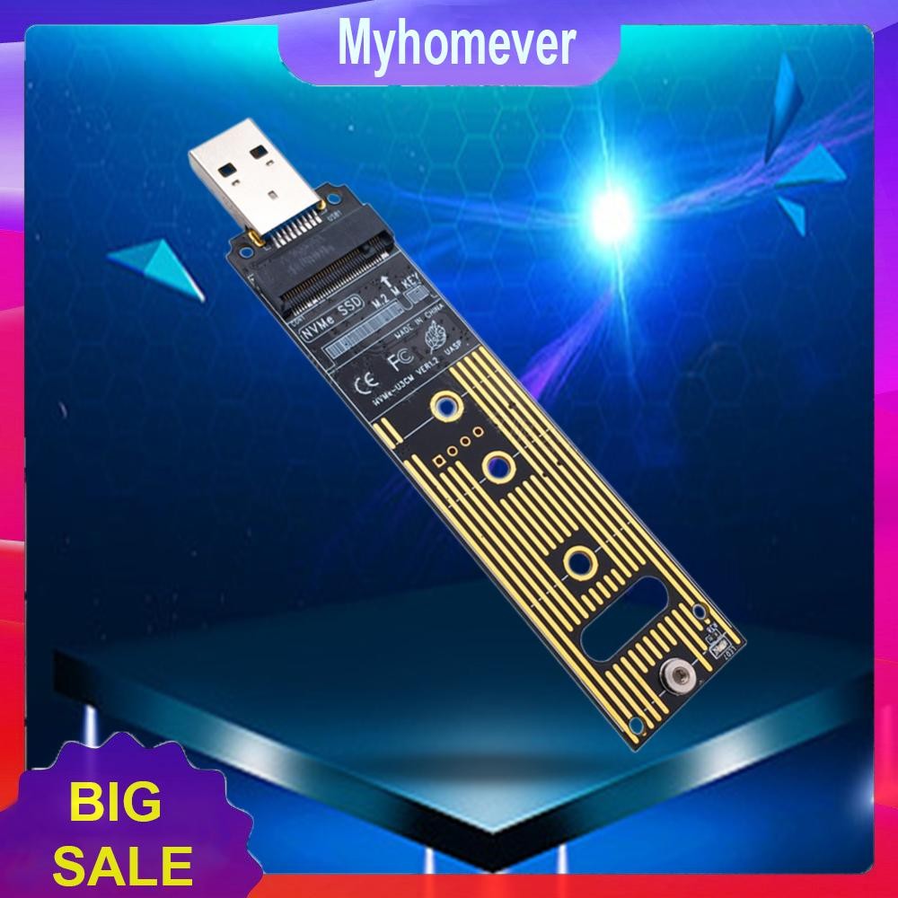 M.2 NVME SSD To USB 3.1 Adapter M.2 NVME USB 3.1 Adapter for PCI-E/M.2 ...