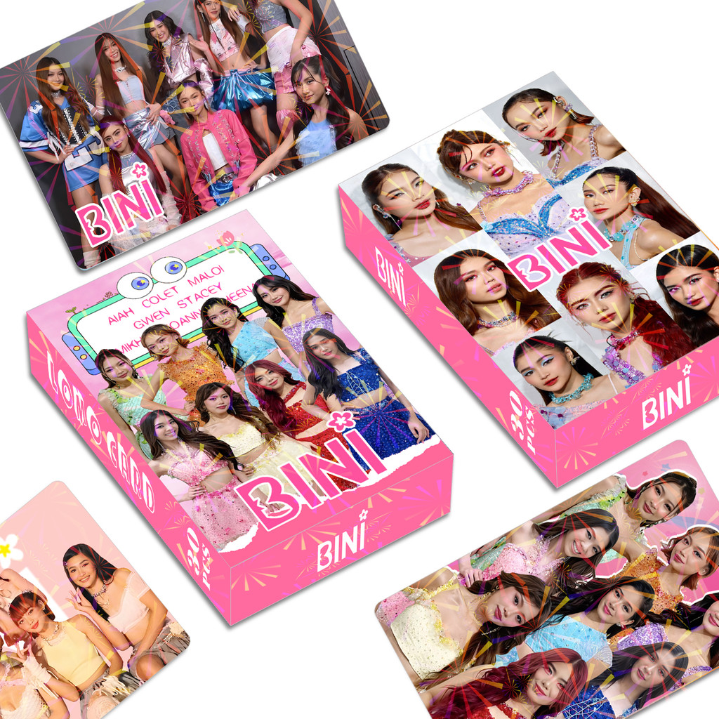 30-55pcs Grand BINI SB19 verse concert Photocard PANTROPIKO CHERRY ON ...