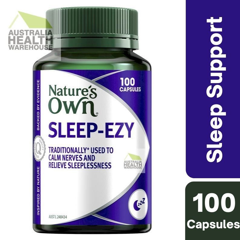 [Expiry: 07/2026] Nature's Own Sleep Ezy 100 Capsules | Shopee Singapore