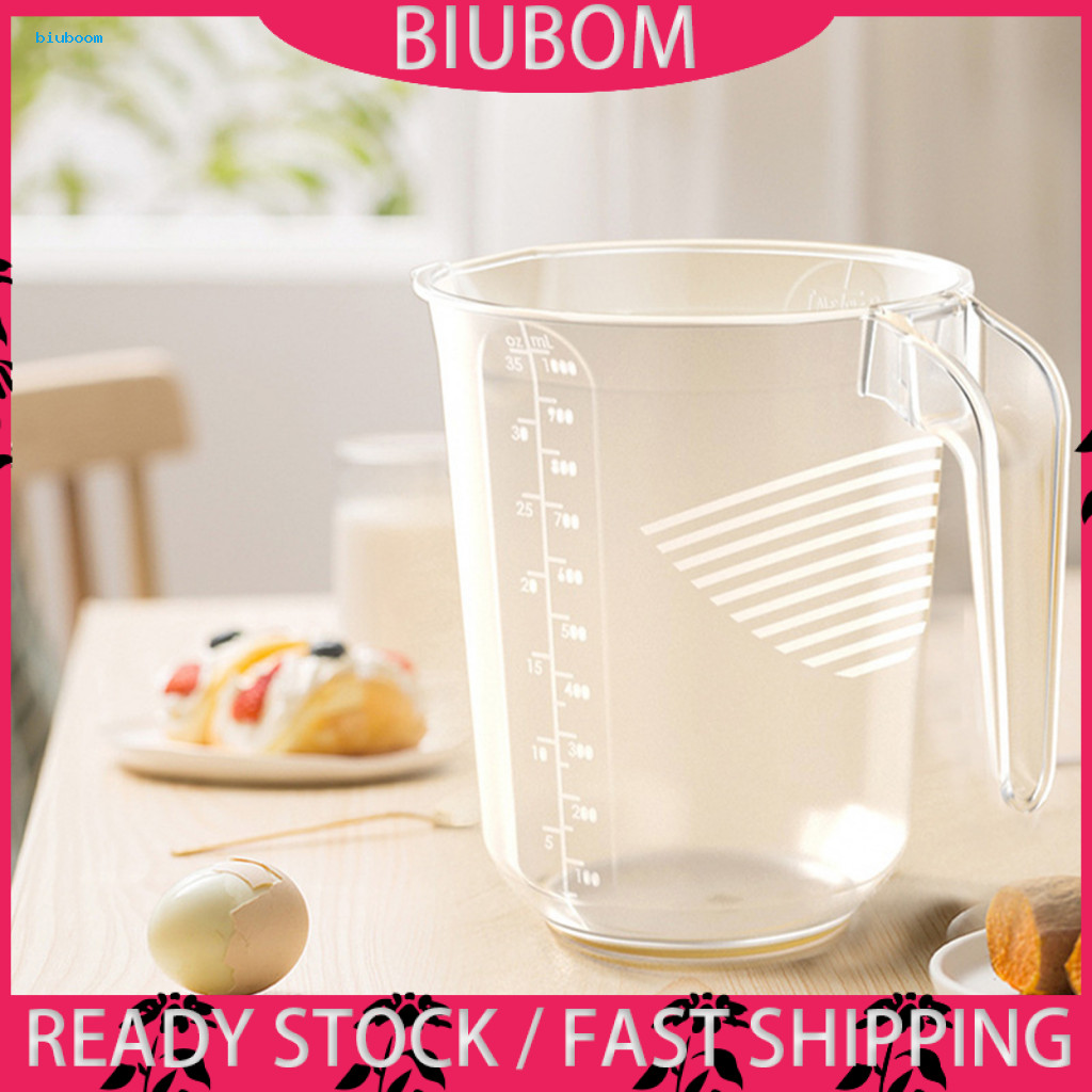 Home Measure Cups Measuring Cup with 4 Measurement Unit Scale Stackable ...