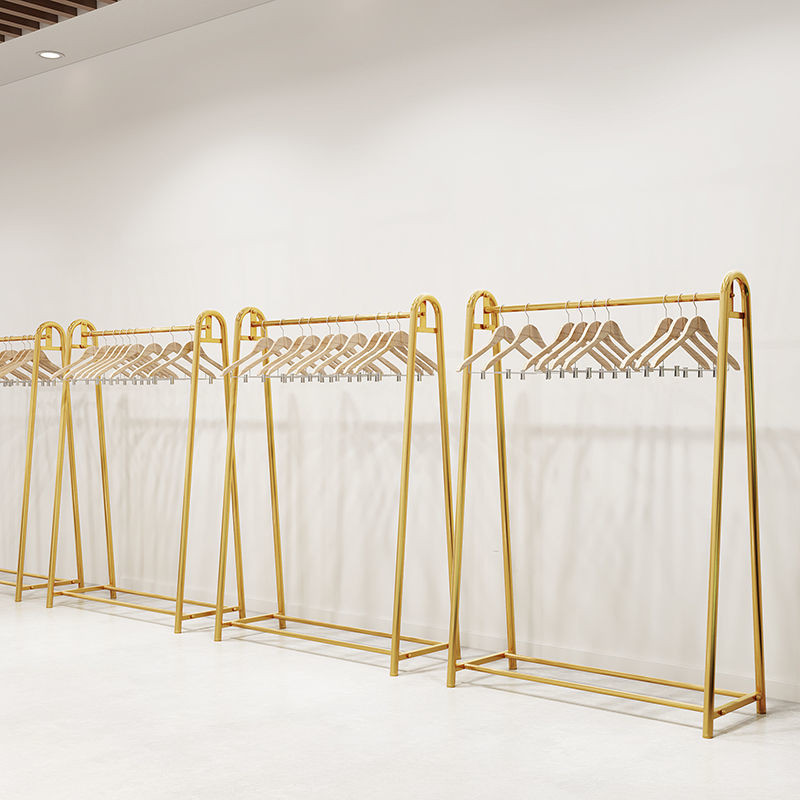 Clothes Hanger Clothing Store Display Rack Special Floor-standing Iron ...
