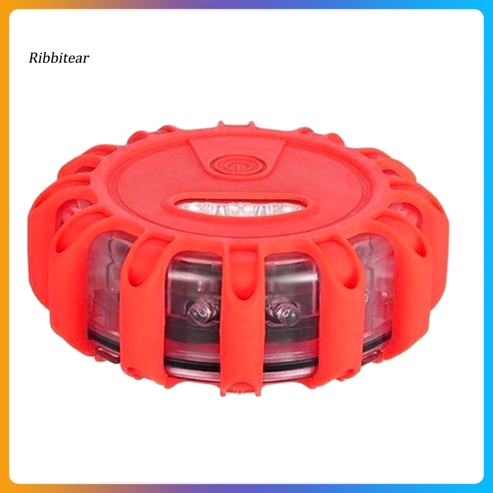 LED Magnetic Circular Emergency Flashing Warning Roadside Safety Light ...