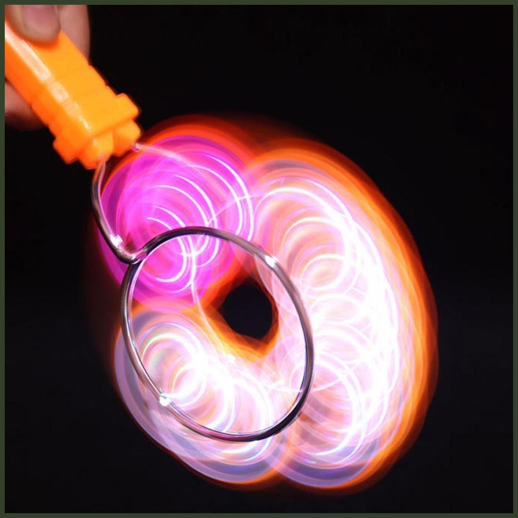 Magnetic Gyro Wheel Flashing Gyro Wheel Magnetic Toy Portable Yo-Yo ...