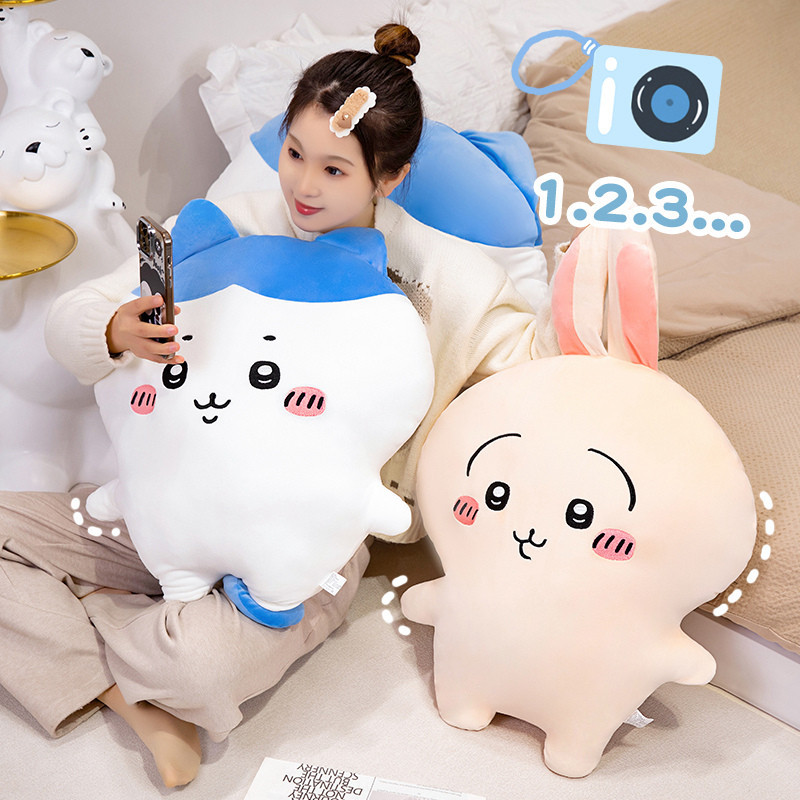 Big Size Chiikawa Plush Toy Very Soft Cuddly Hachiware Usagi Plushies ...