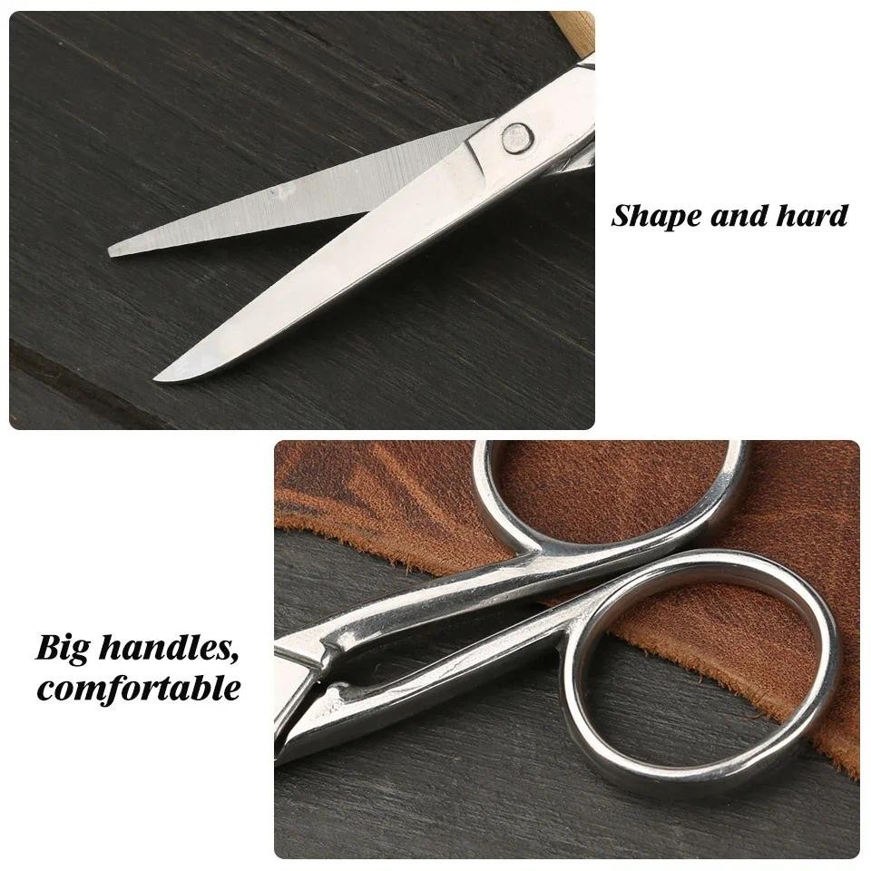 5/6/7/8-inch Stainless Steel Nurse Pointed Circular Scissors for Thread ...