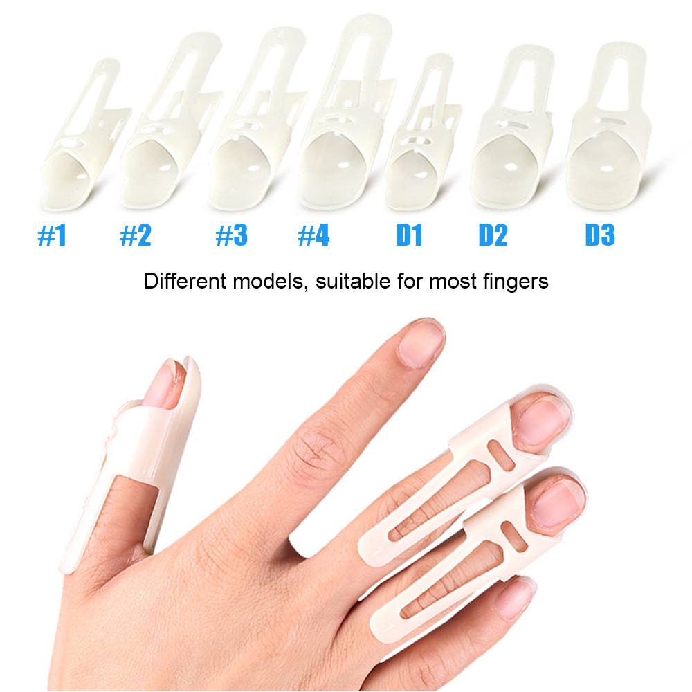 1 pair of splint hammer plastic finger support finger fixator joint ...