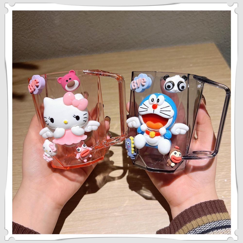 Disney Mickey Cartoon Mouthwash Cup Teeth Cup Cute Anime Wash Student ...