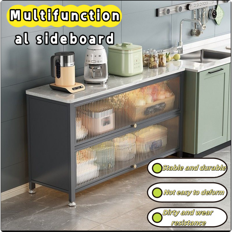 Simple Sideboard, Rock Sab Countertop, Kitchen Floor-standing Cabinet ...